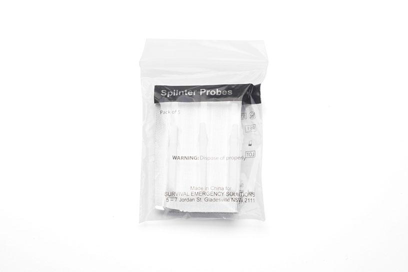 First Aid Restock Item - Splinter probes, individual, sterile